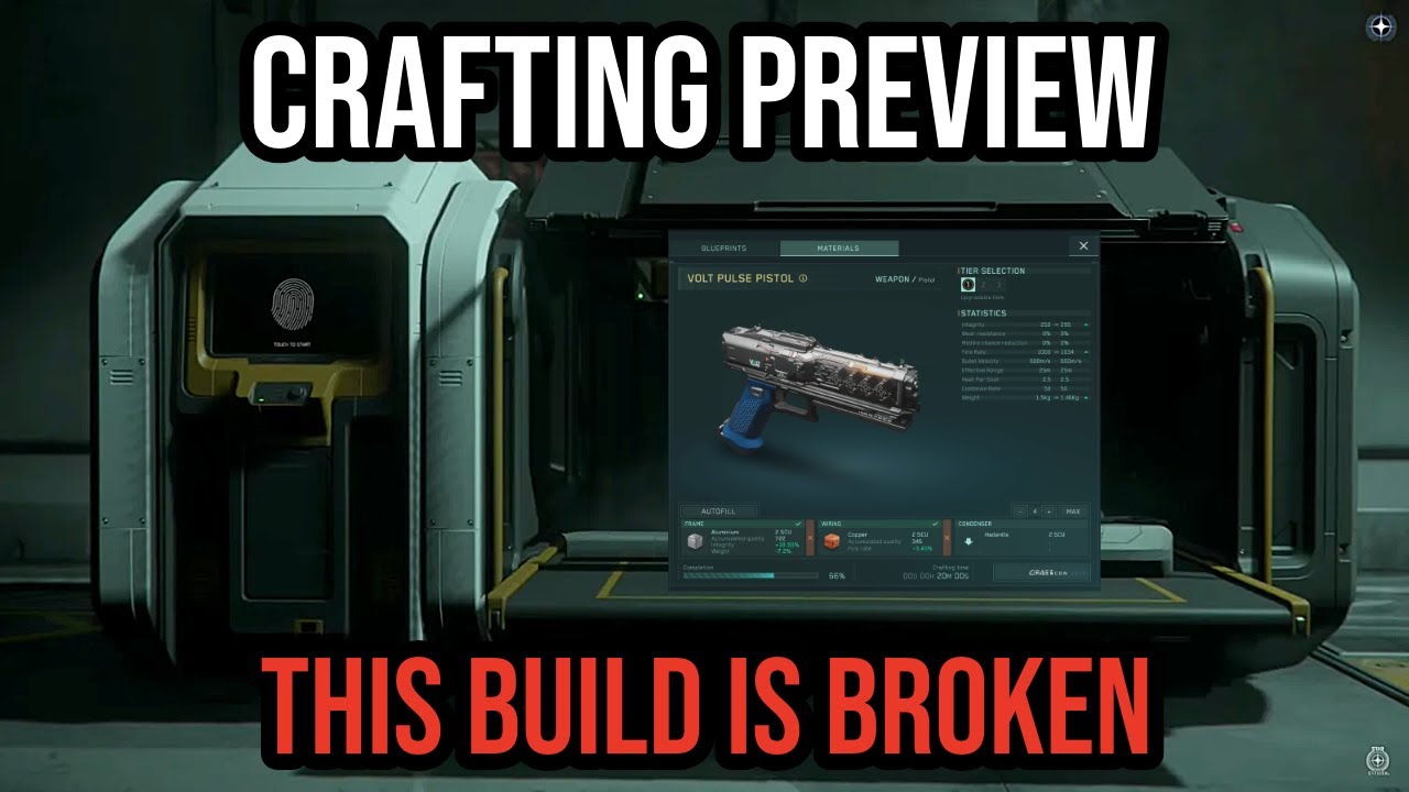 CIG Reveals Plans For Star Citizen’s Upcoming Crafting System - YouTube