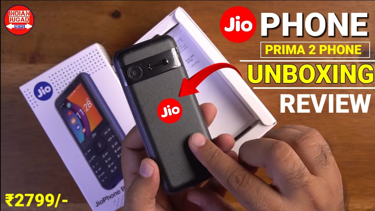 Jio Phone Prima 2 Unboxing & Review | Jio Phone Prima 2 Whatsapp | Jio ...