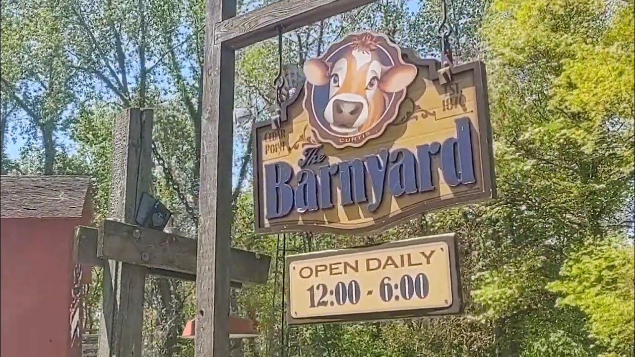 Petting Zoo & Barnyard Animals @ Cedar Point - YouTube