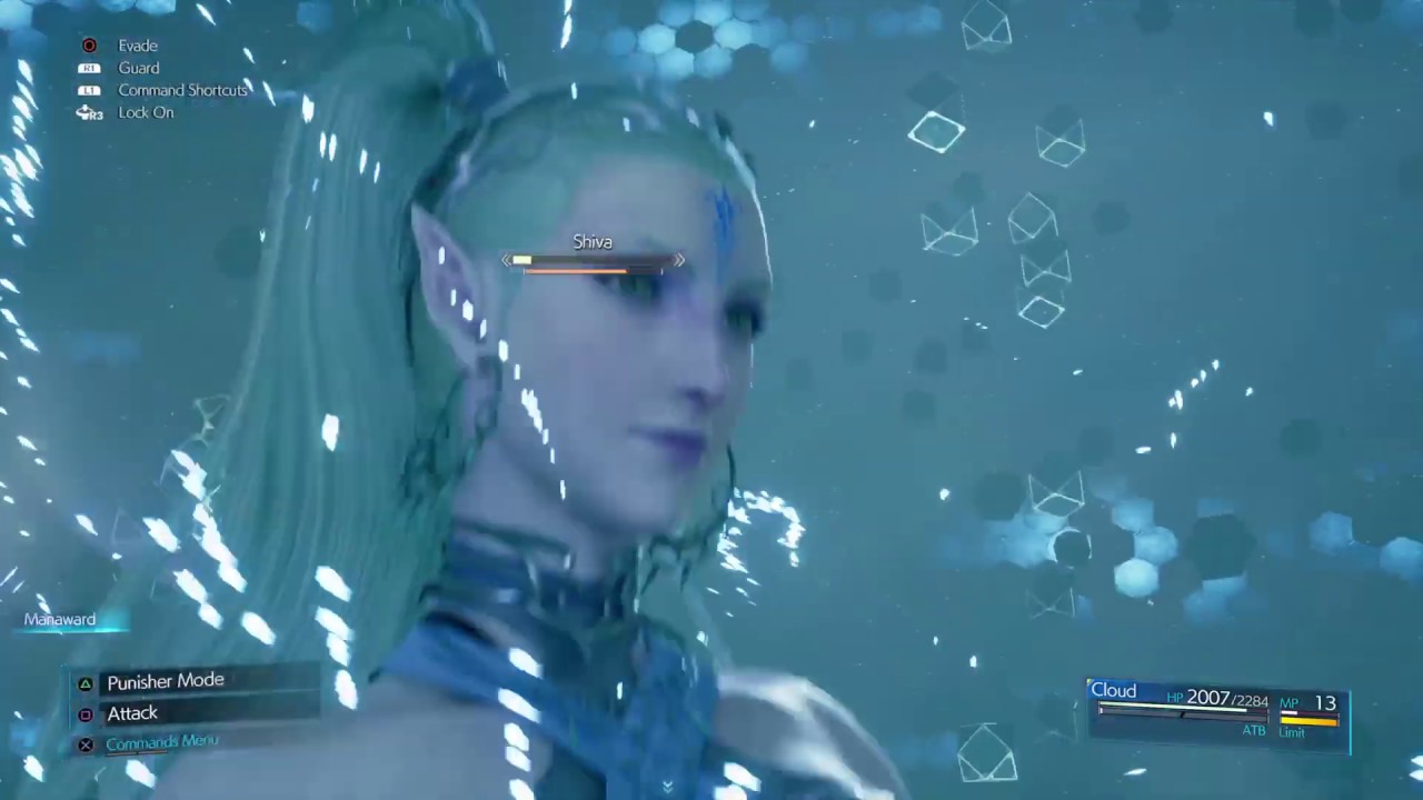 FINAL FANTASY VII REMAKE - Shiva VR Battle - YouTube