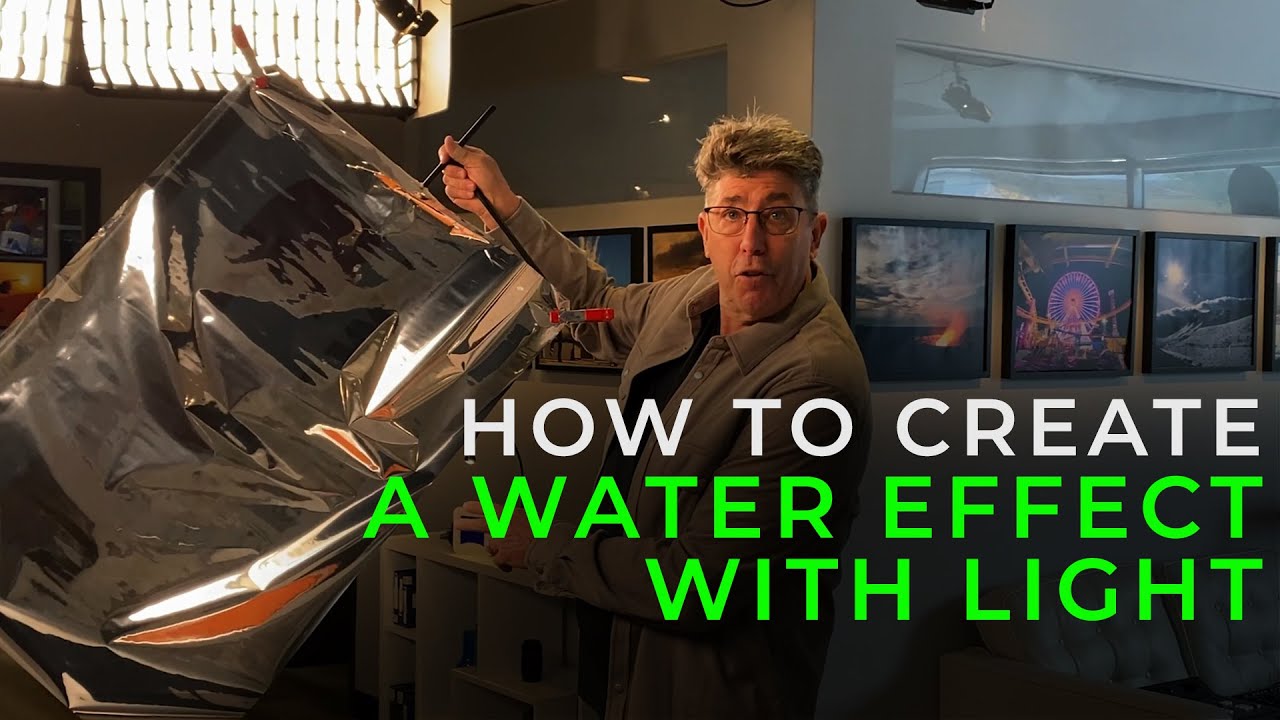 How to Create a Water Effect with Light I Cinematography Tips - YouTube