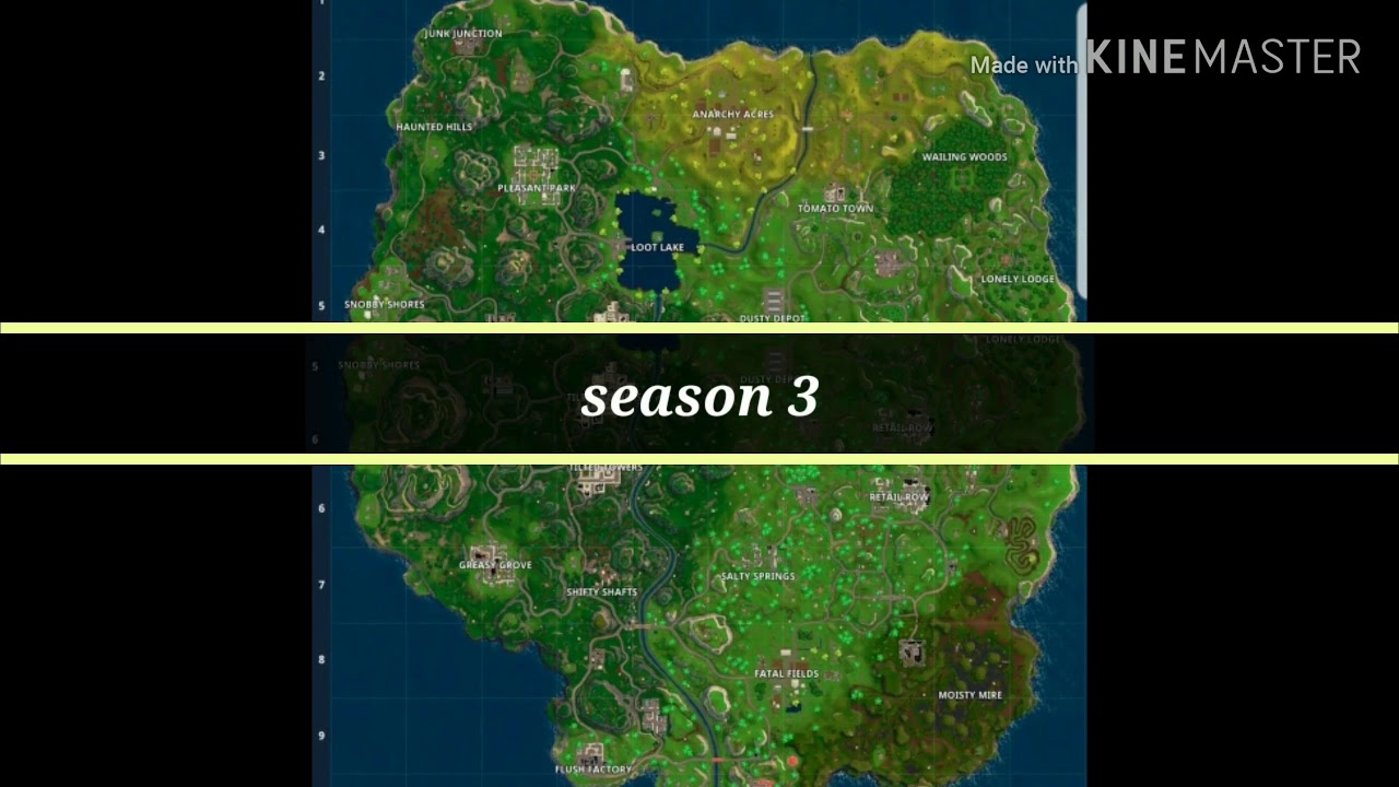 All season maps - YouTube