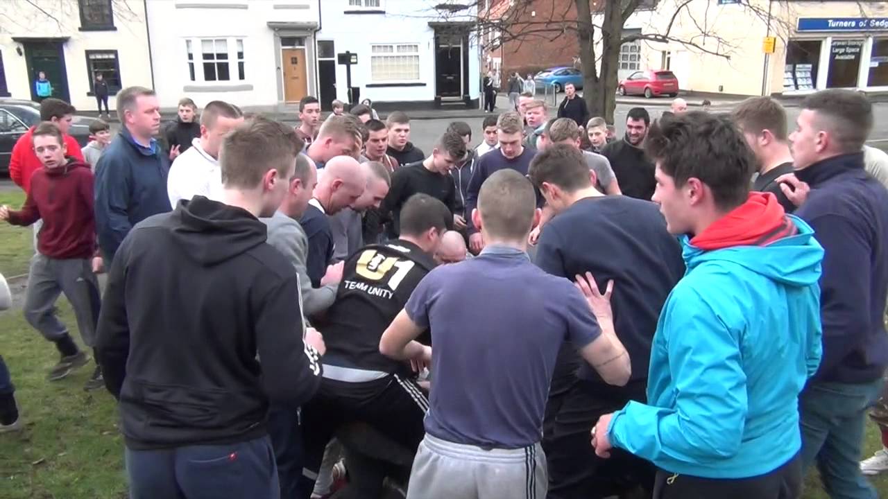 Sedgefield Shrove Tuesday Football 2015 - YouTube