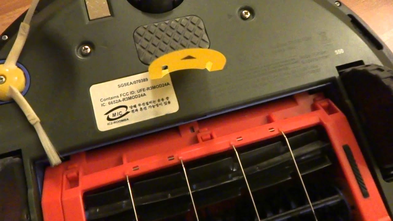 iRobot Roomba 550 - YouTube