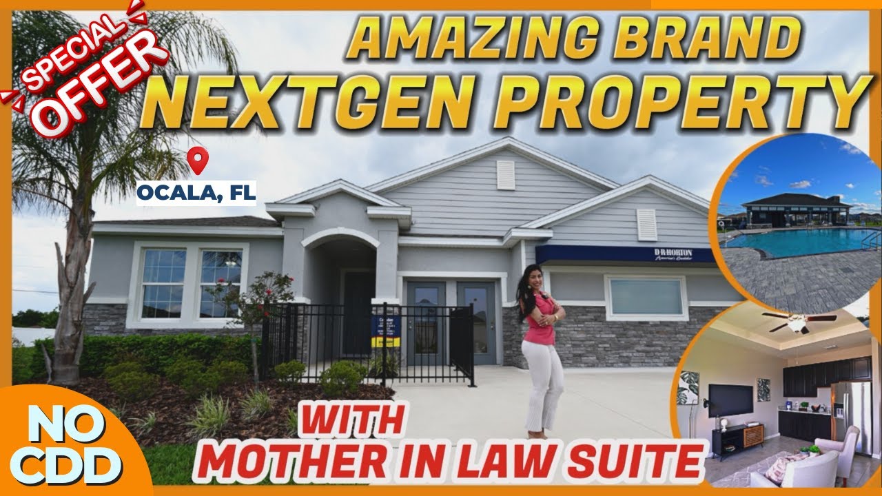 AMAZING Brand NextGen property With Mother In Law Suite | NO CDD | Ocala, FL - YouTube