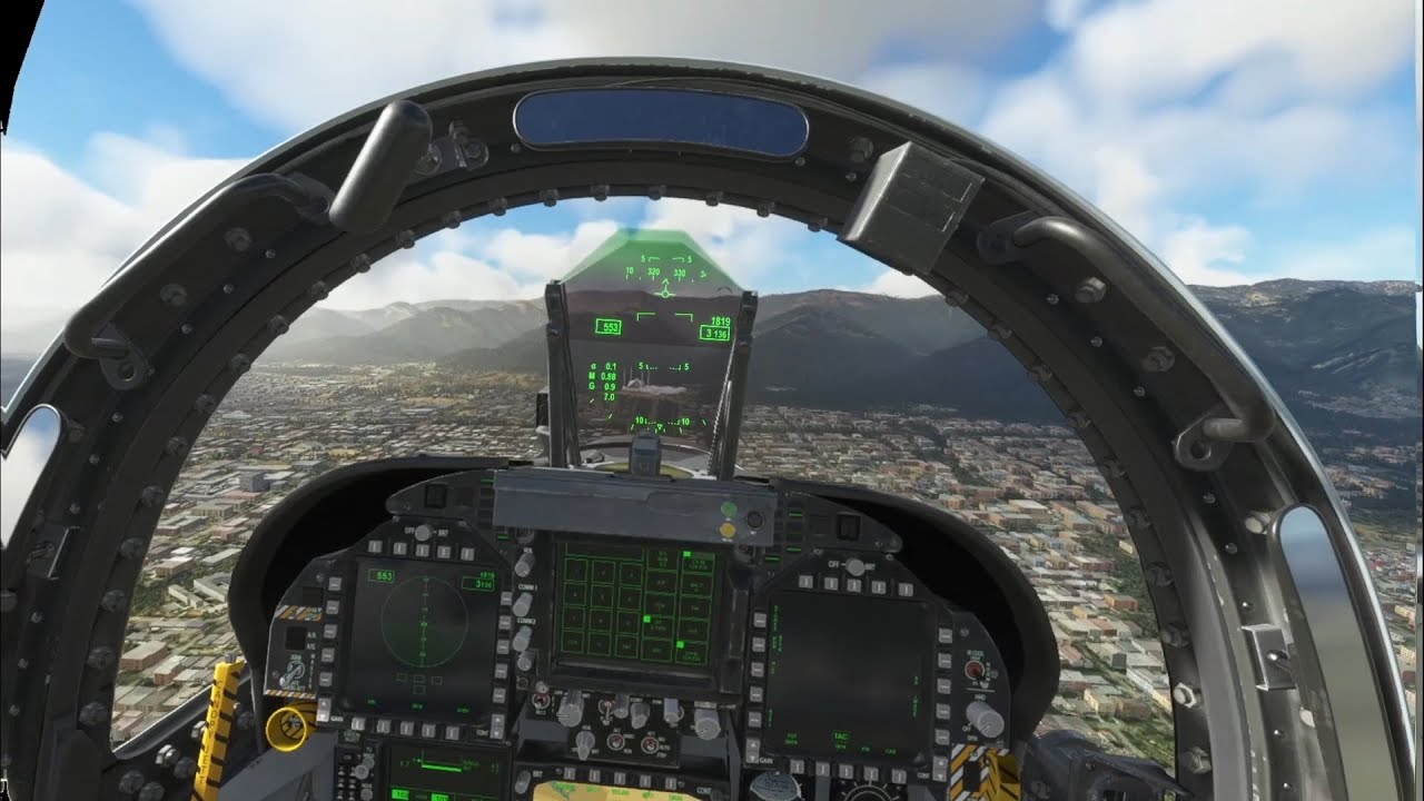 F/A-18E Super Hornet Demo; Flight Simulator 2020; Islamabad; Cockpit ...