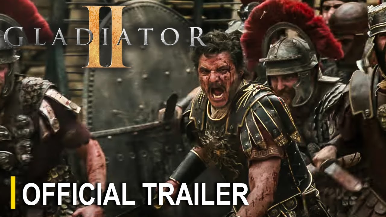 Gladiator II - Official Trailer - 2024 Movie | Paul Mescal, Pedro ...