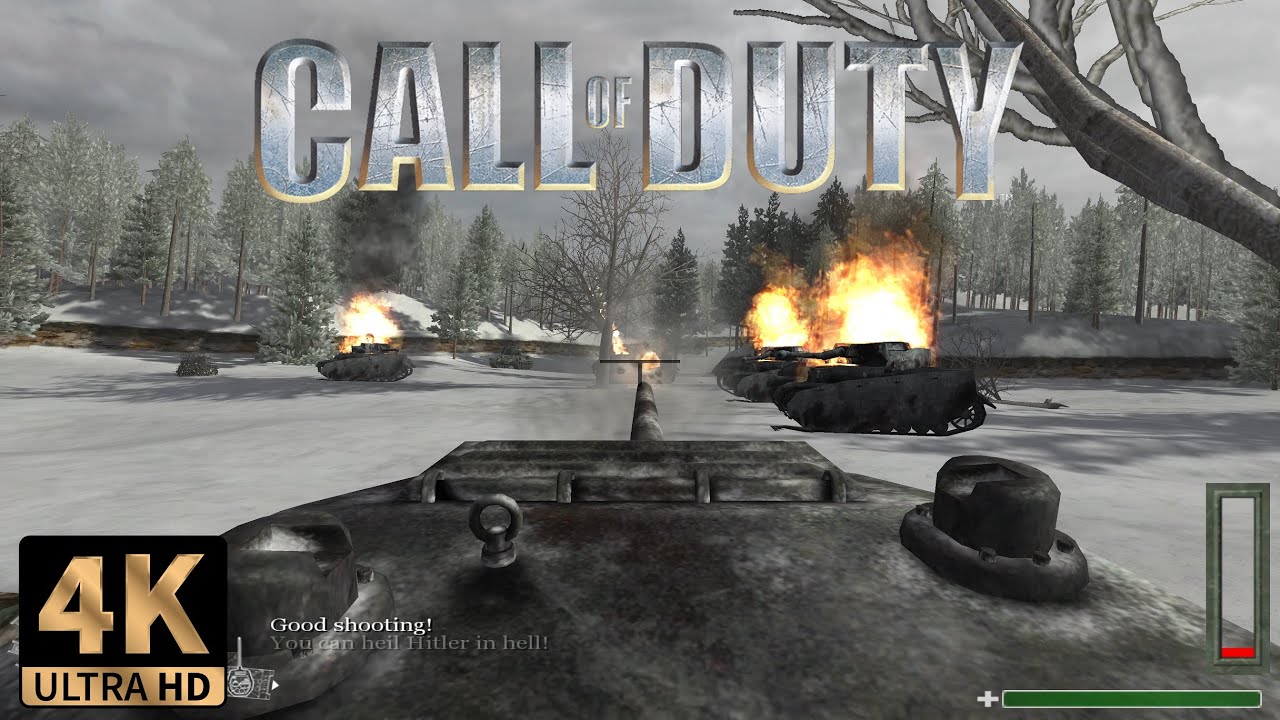 Call of Duty (2003) | #22 Oder River Country | PC Gameplay 4K - YouTube