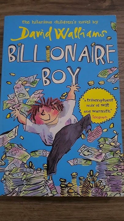 book haul: billionaire boy by david walliams - YouTube
