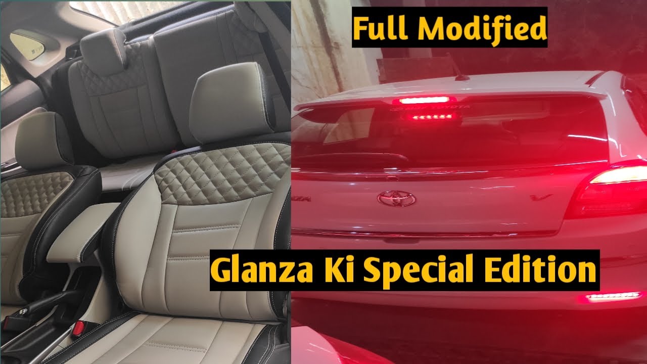 #toyota Glanza Ki Special Edition|| Full modified|| @ Ayaz auto Custom ...