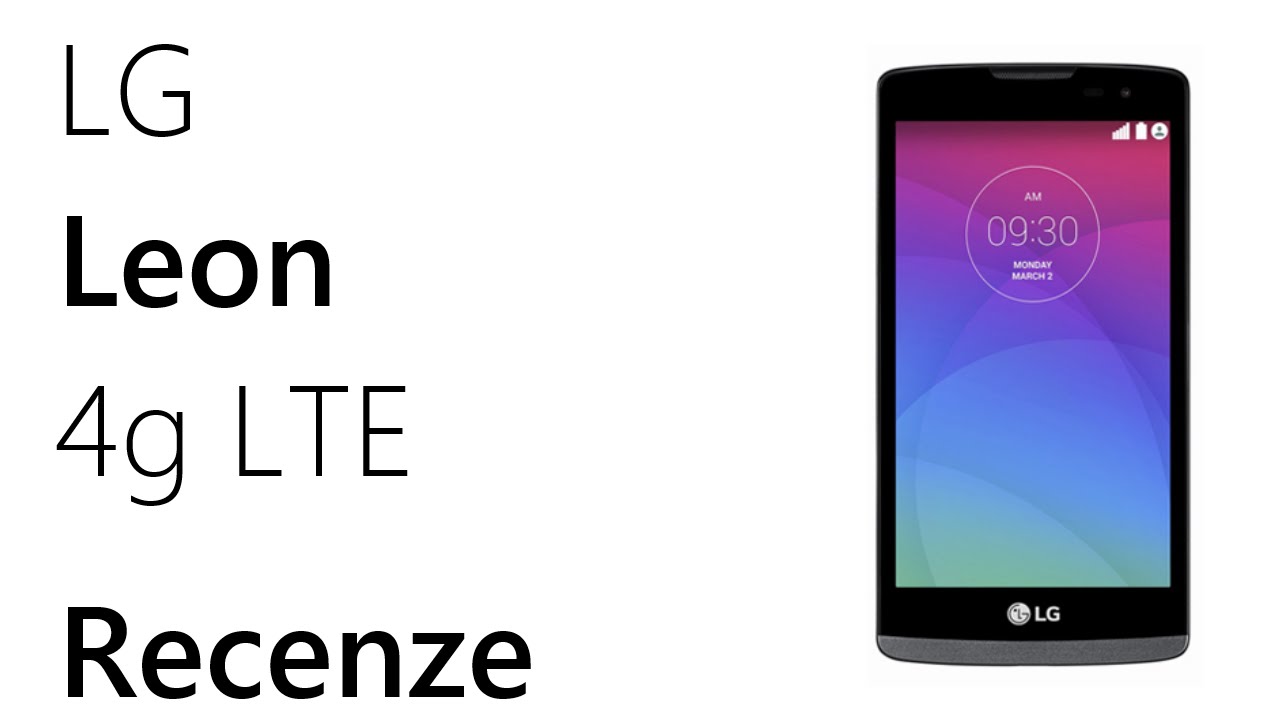 LG Leon 4G LTE | Recenze | Review | - YouTube