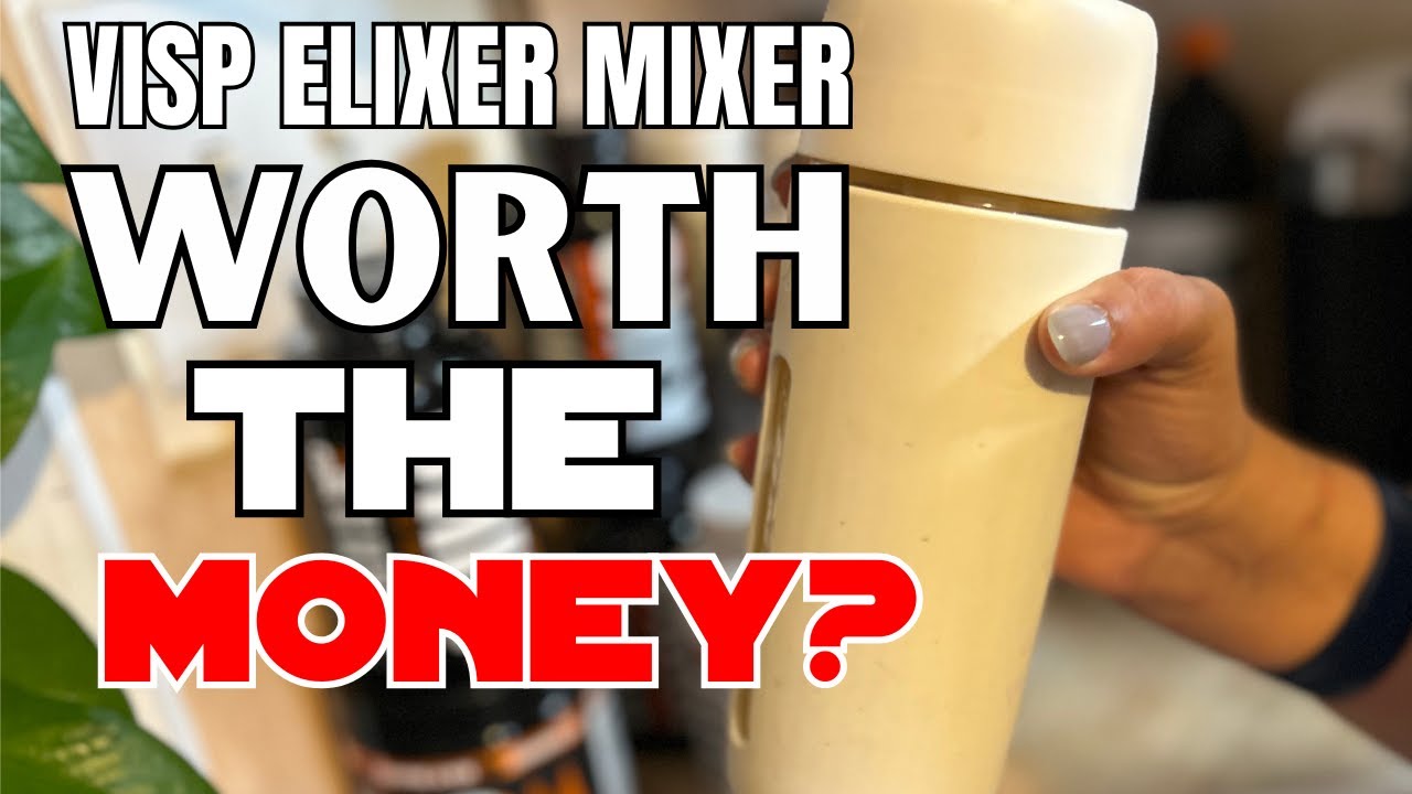 Is This The Perfect Shaker Bottle? | Visp Elixir Mixer Review - YouTube