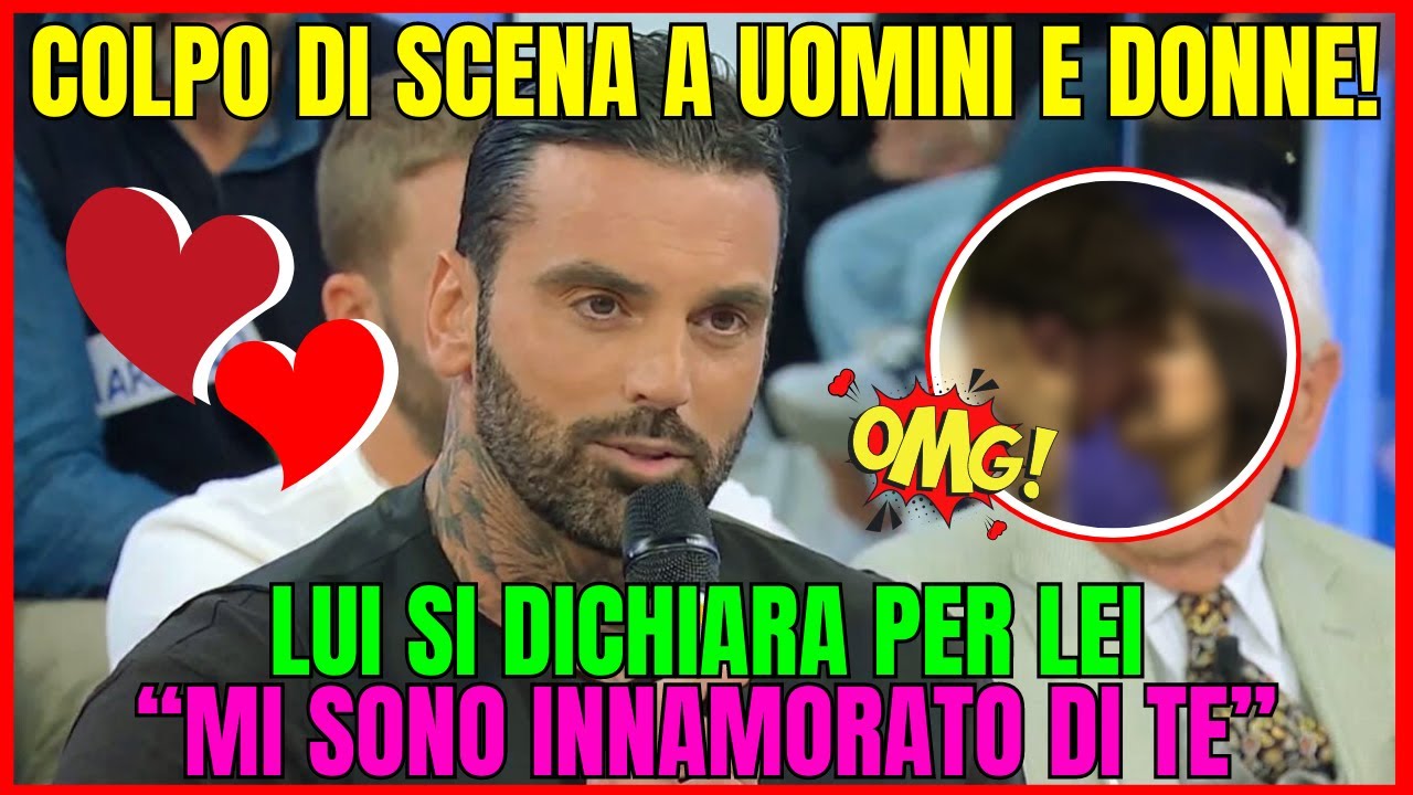 UOMINI E DONNE - MARIO SI DICHIARA PER LEI "HO PERSO LA TESTA PER TE ...