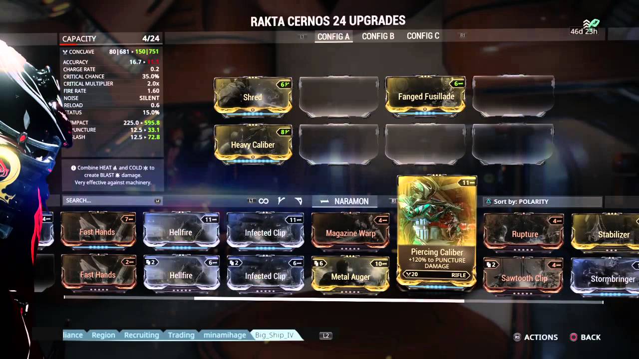 Jay plays warframe new syndicate weapons!!! - YouTube