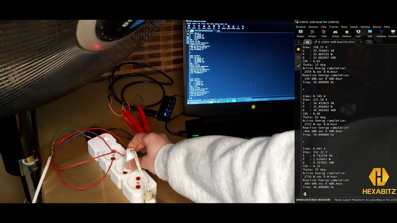 Single Phase Hexabitz Power Analyzer - YouTube