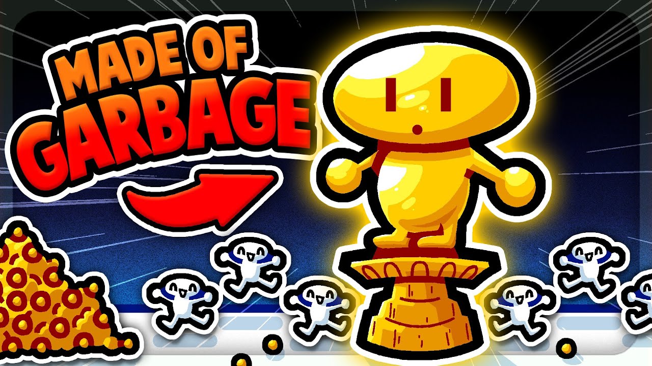 Using Endless GARBAGE To Make a STATUE - YouTube