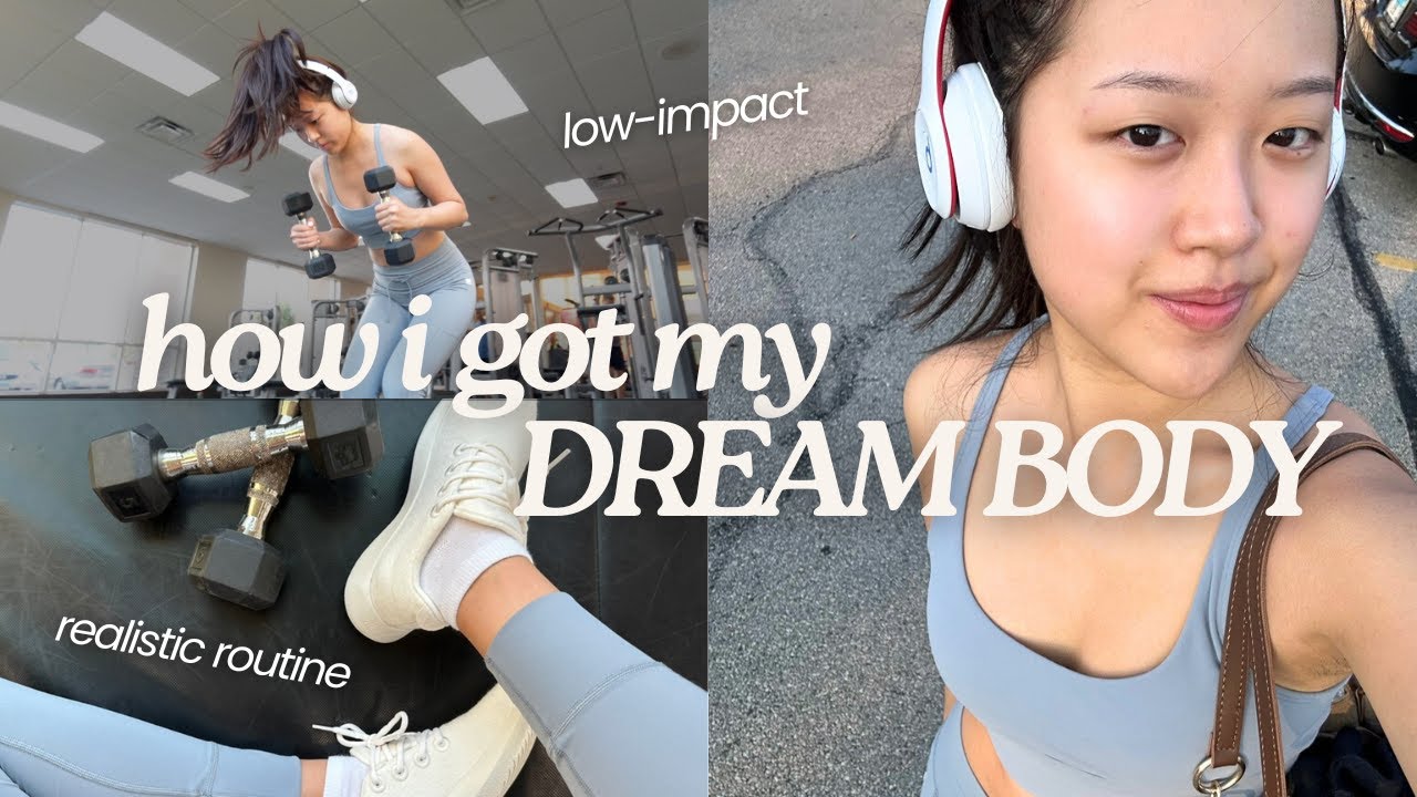 week of workouts | simple + realistic routine *for beginners & new gym ...