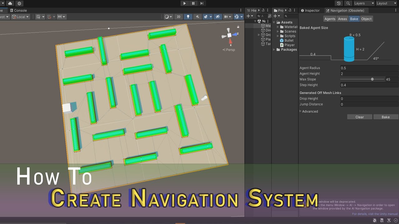 How to make a simple AI Navigation System - 2024 - YouTube