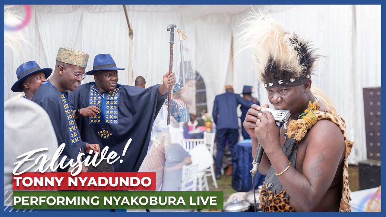 TONNY NYADUNDO PERFORMING NYAKOBURA AT THIS NYOMBO CEREMONY I FOR EVENT ...