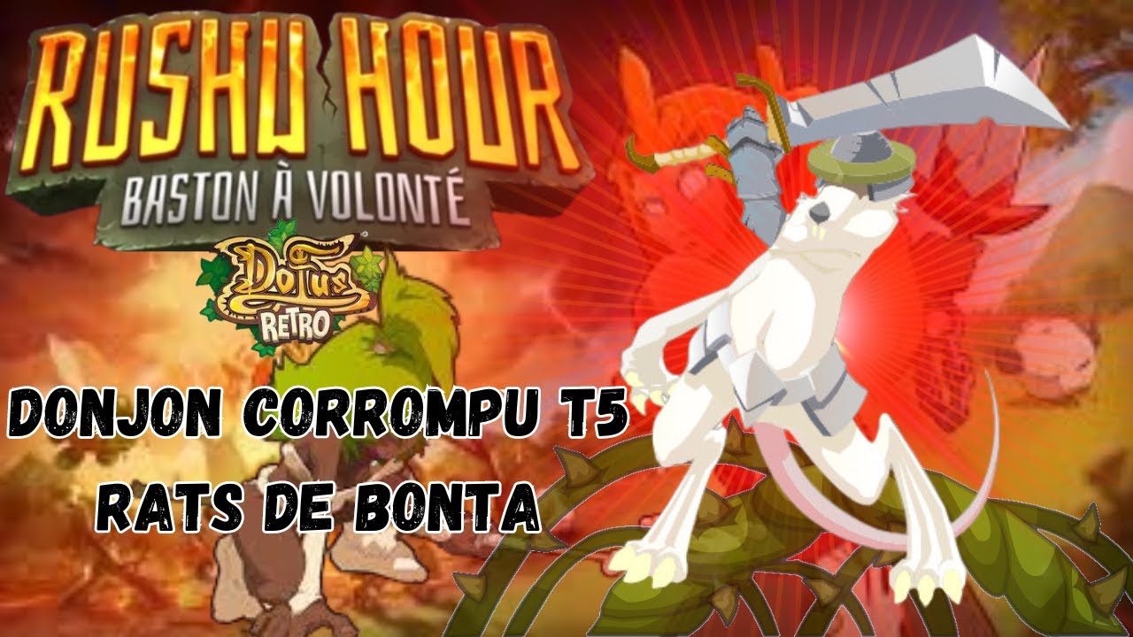 DONJON CORROMPU T5 : RAT DE BONTA (RAT BLANC) (dofus temporis retro 3 ...