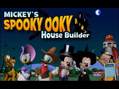 Mickey Mouse Clubhouse Mickey's Spooky Ooky House Builder Game Full ...