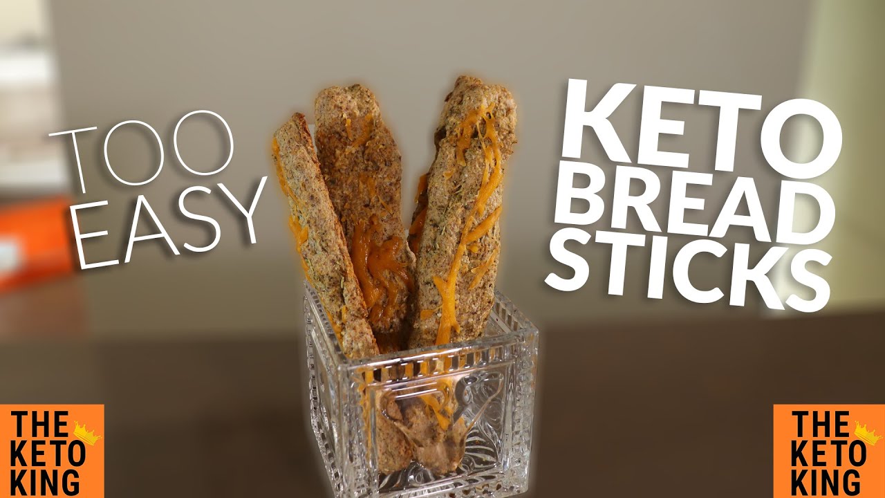 Low Carb Bread Sticks | EASY Keto Bread Sticks | Keto Cheese ...