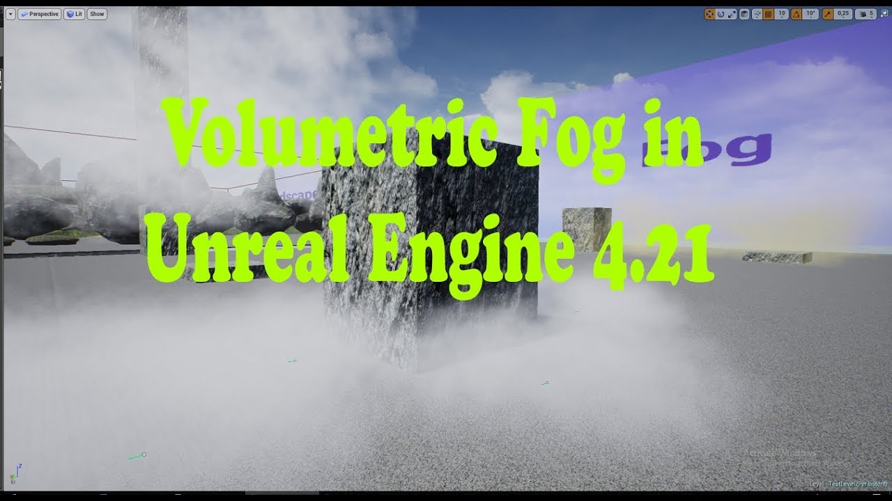 Volumetric Fog in Unreal Engine 4.21 - YouTube