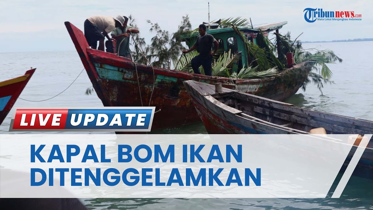 Kapal Motor Bom Ikan Ditenggelamkan di Aceh Singkil, Hasil Tangkapan ...