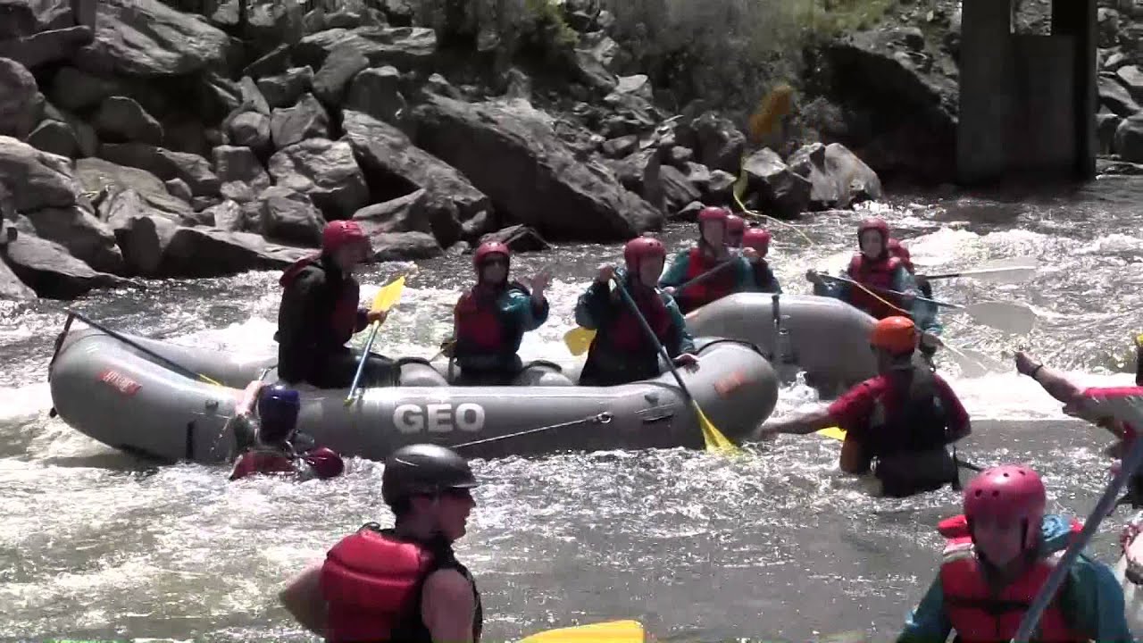 How to fall out of a raft! - YouTube