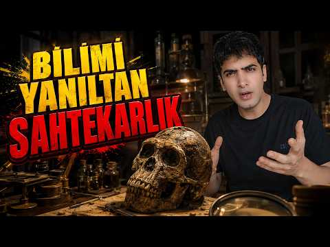Bilimi 40 Yıl Kandıran Sahte Kafatası! 😱 #bilgi #tarih #ilginçbilgiler #tarihbilgisi