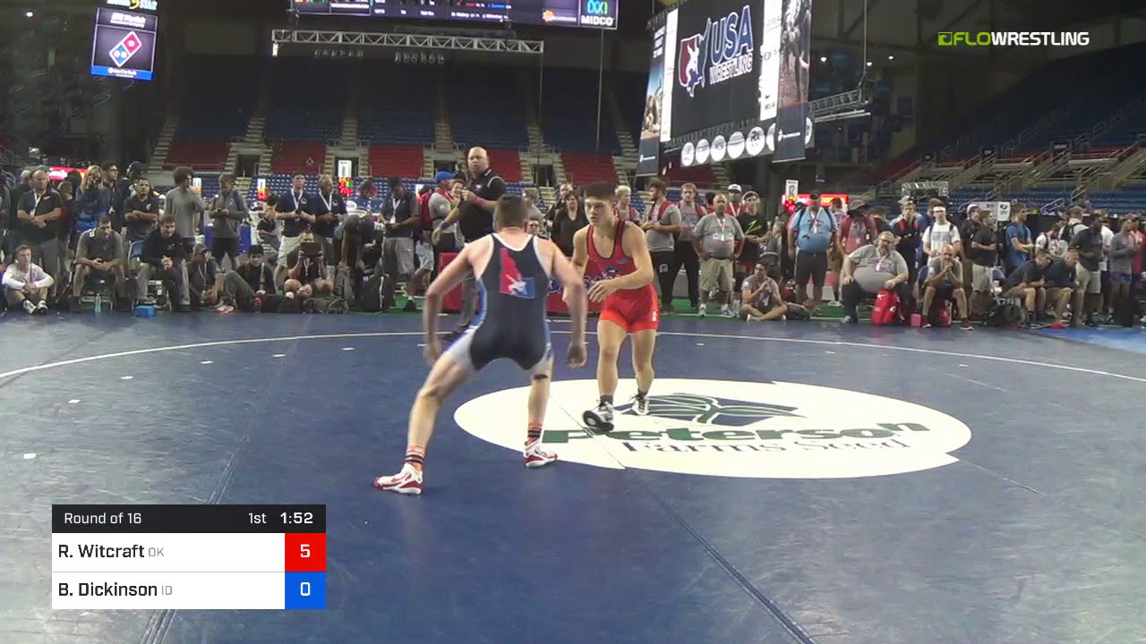 2018 USMC-USAW Cadet & Junior GR Nationals/Junior 132 Round Of 16 ...