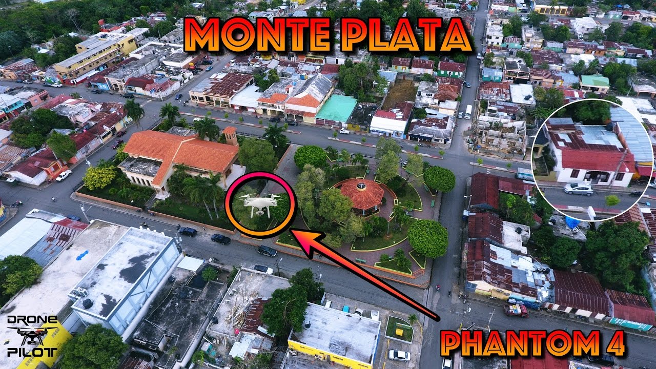 Monte Plata - Vista Aerea (DJI Phantom 4) 4K - YouTube