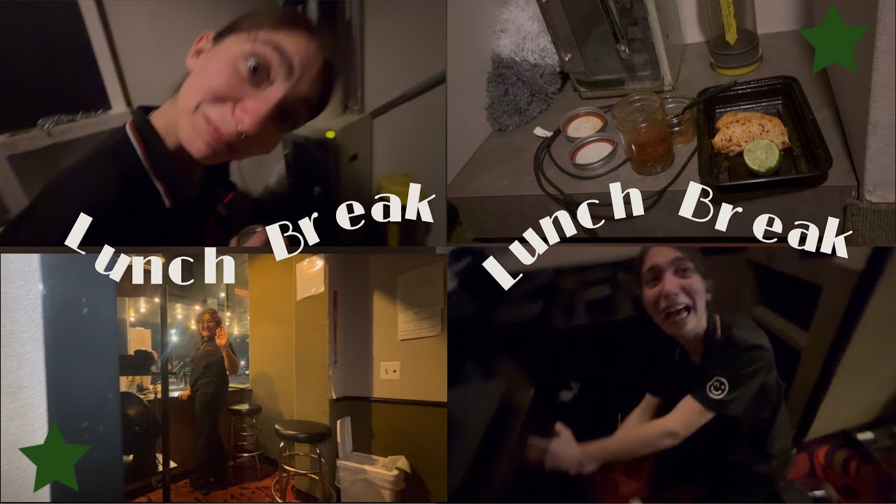 lunch break with me! (ft. my managers) - YouTube