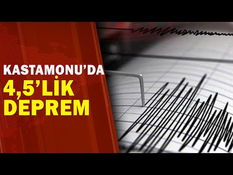 Kastamonu'da 4,5 Büyüklüğünde Deprem Meydana Geldi / A Haber | A Haber