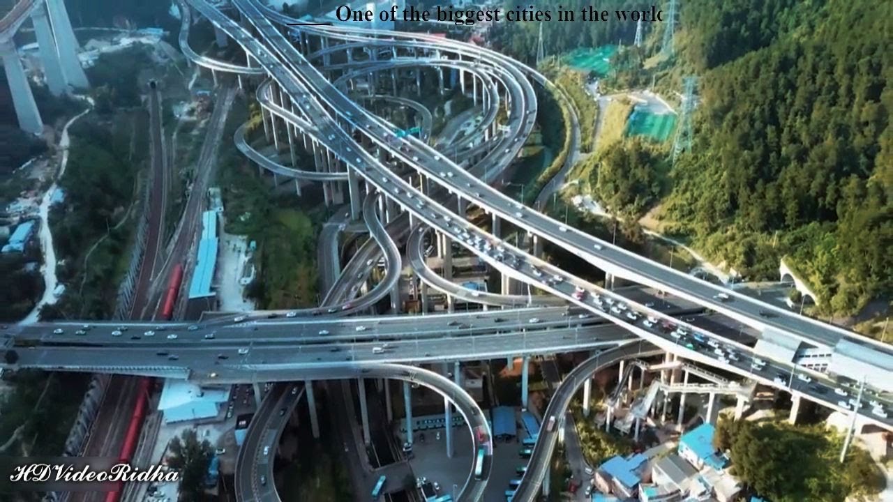 Complex Highway Interchange