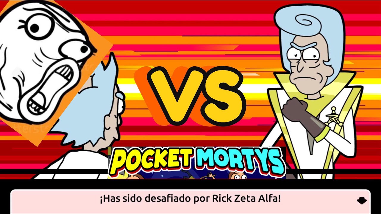 ¡Nos enfrentamos a Rick Zeta Alfa!🤑😱|Pocket Mortys 3# - YouTube
