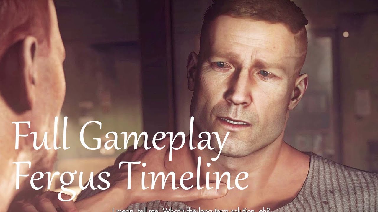 Wolfenstein The New Order - Fergus Timeline Full Gameplay - YouTube