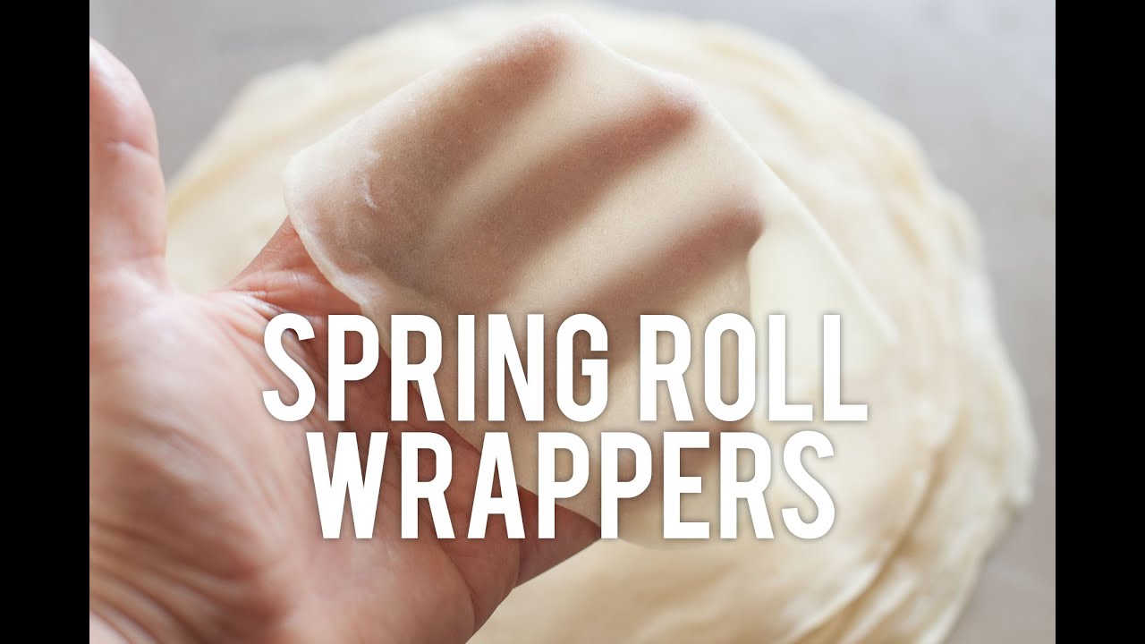 Spring roll wrappers - YouTube