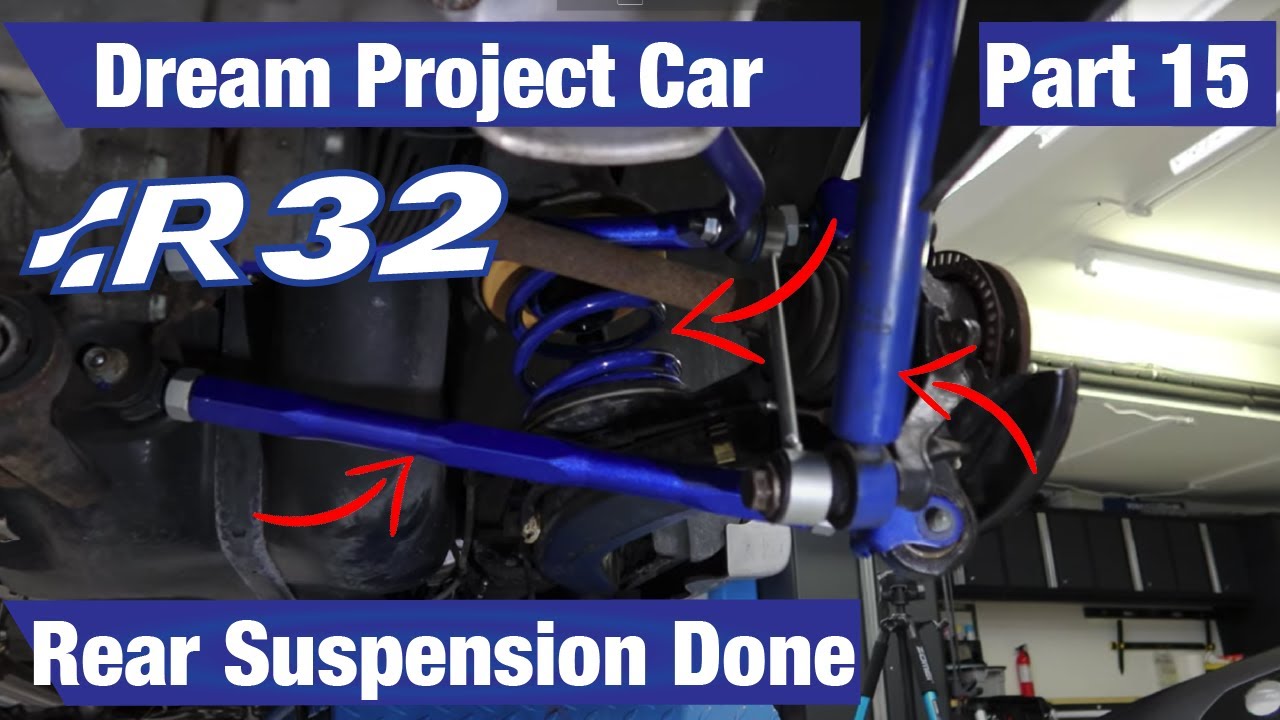 VW MK4 R32 Complete Rear Suspension REFRESH, Looks AMAZING! The Project ...