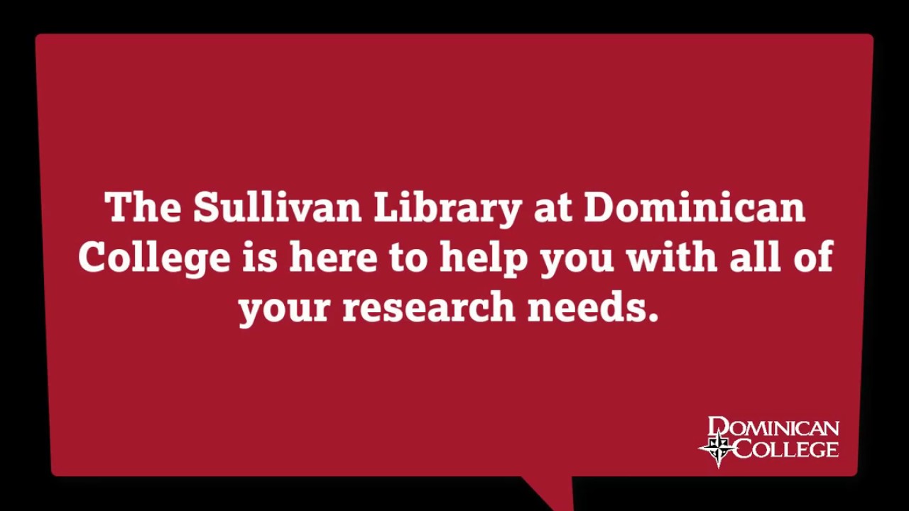 Introduction to the Sullivan Library website - YouTube