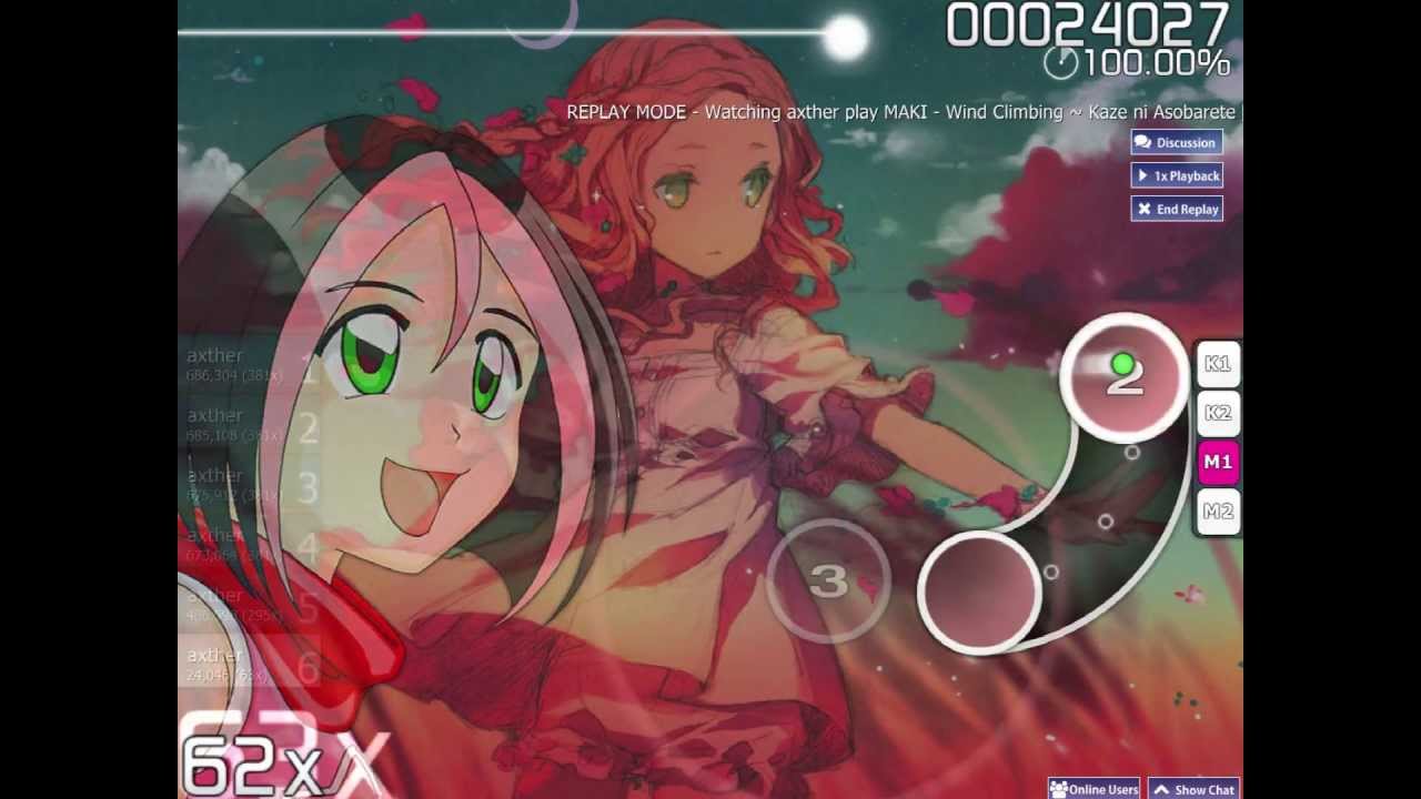 OSU! : Maki - Wind Climbing [easy] - YouTube