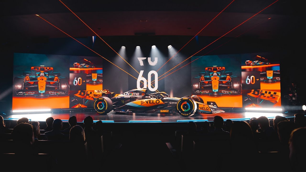 MCL60 reveal | McLaren Formula 1 Team Launch | #ForeverForward - YouTube