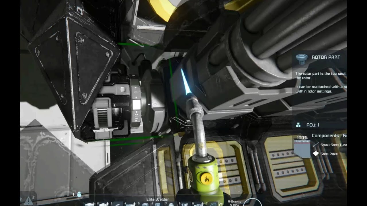 Multigrid Projector - Welding Tachi's Rotor Turret - YouTube