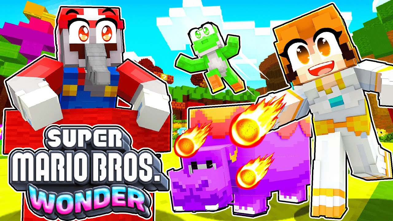 Pipe Rock Plateau Adventure! | Super Mario Wonder Minecraft [3] - YouTube