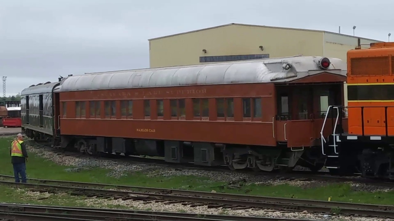 ELS 300 Escanaba and Lake Superior passenger train - YouTube