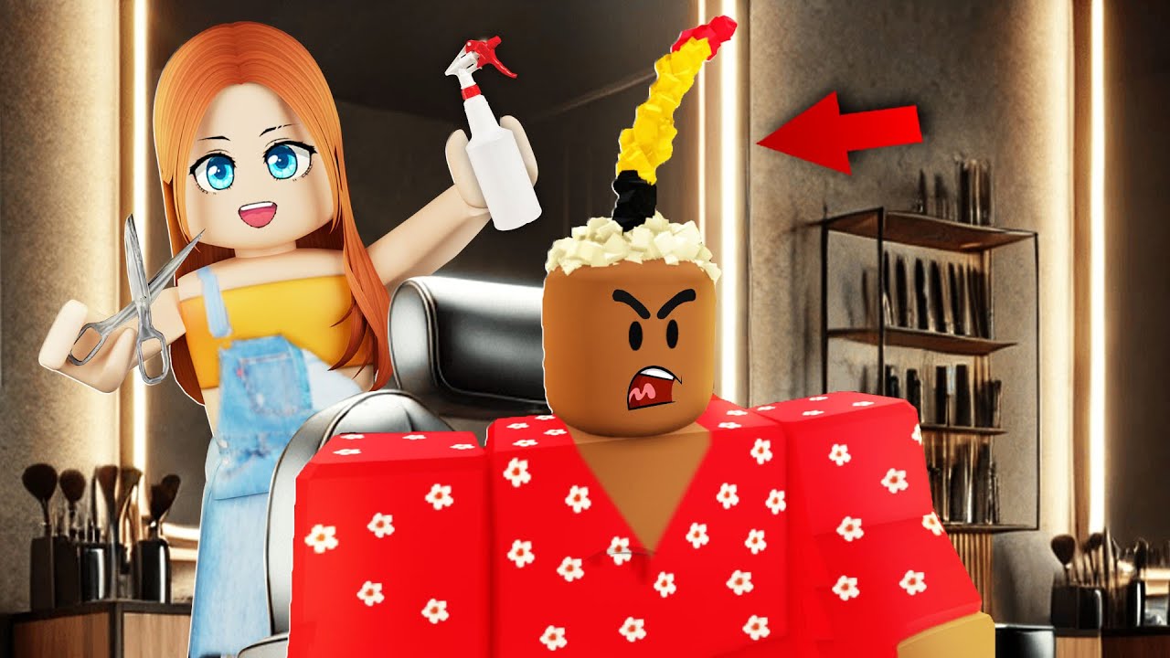 #1 HAIRSTYLIST SA BUONG MUNDO | ROBLOX Barber Bus - YouTube