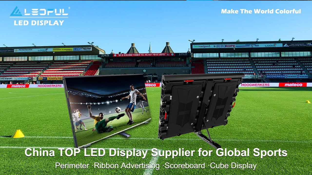 PM Series Sport Stadium Perimeter LED Display - YouTube