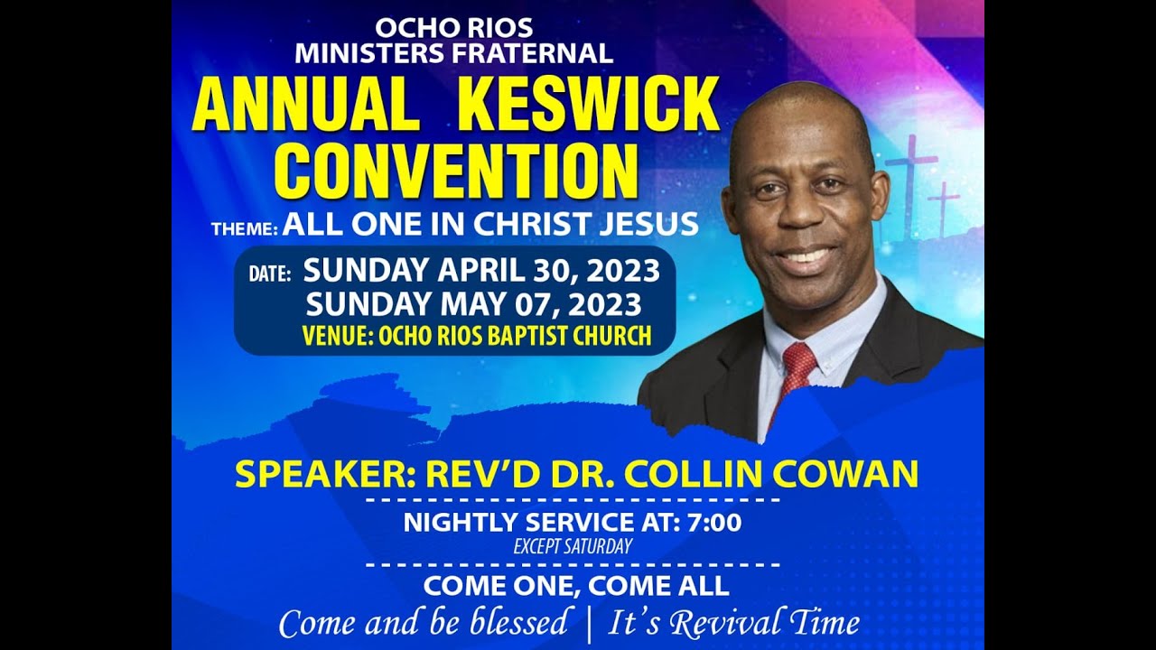 Keswick Convention - "Mediators of God's Peace" - Rev. Dr. Collin Cowan ...