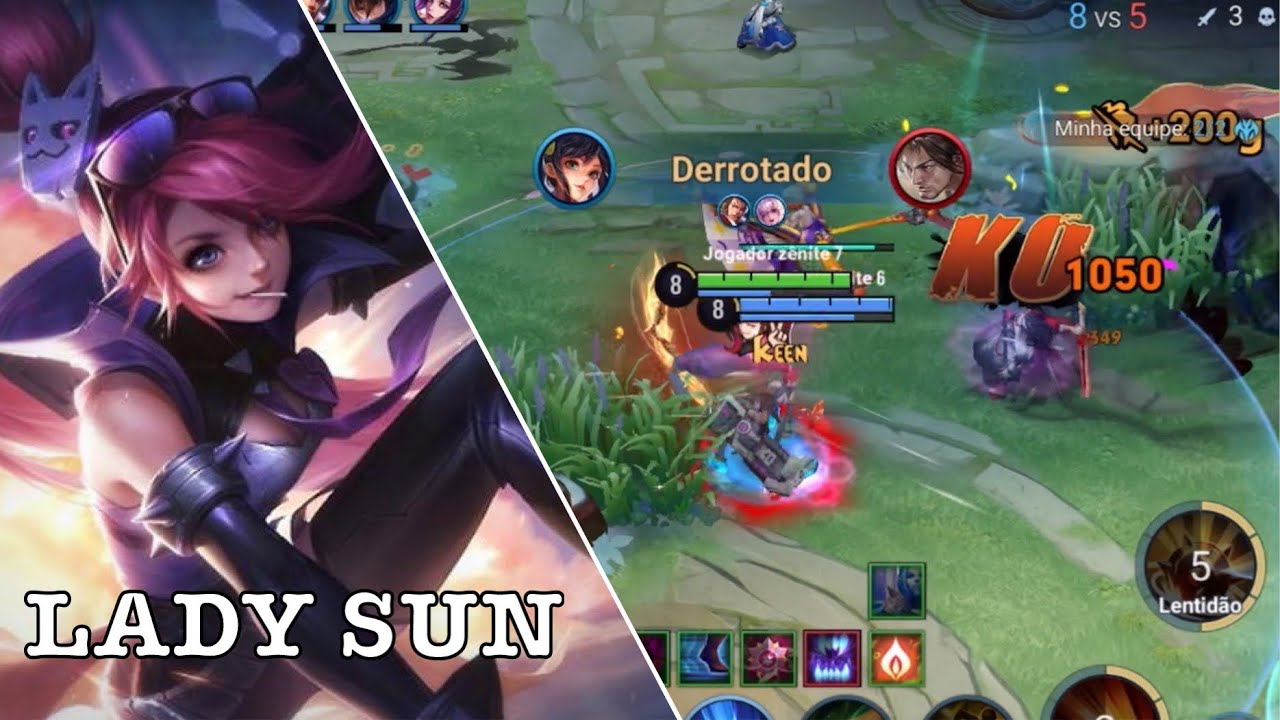 Lady Sun | Honor Of Kings | Skin Mythic | HOK NOG BR 🇧🇷 - YouTube
