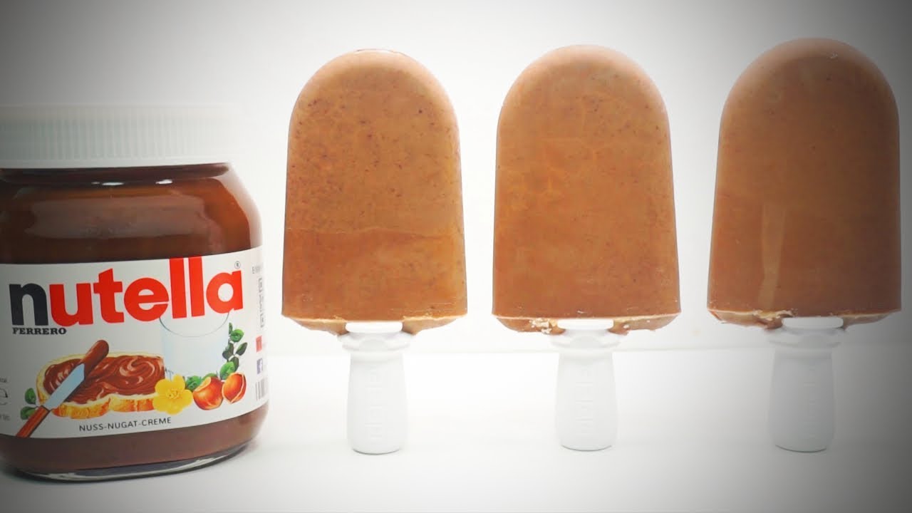 Homemade Nutella Milk Popsicles 🍧 DIY Popsicle Recipes [Tasty Food ...